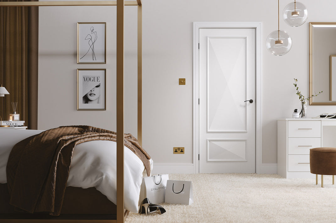 Blonde Oak Soho Glazed Internal Doors – Deal4Doors